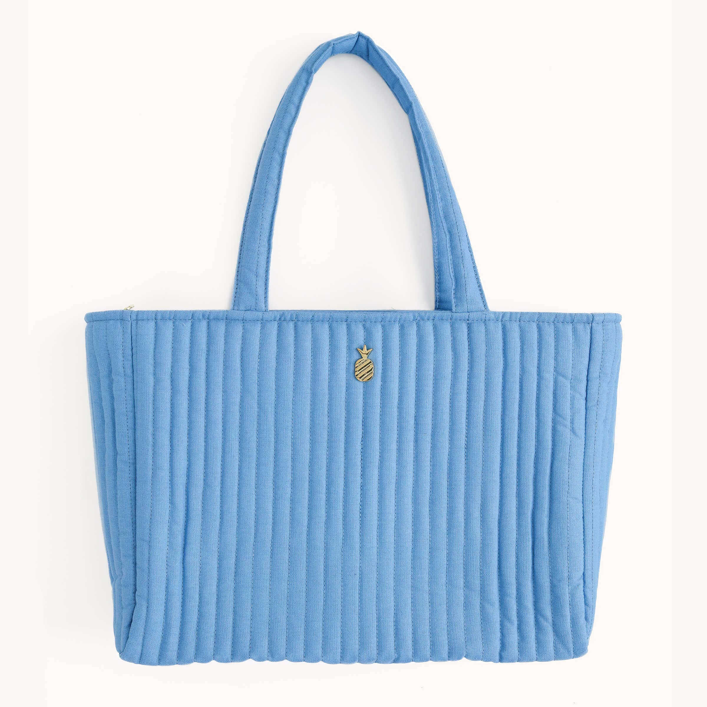 Simplified by Emily Ley - Quilted Tote Bag - French Blue – Well Gifted