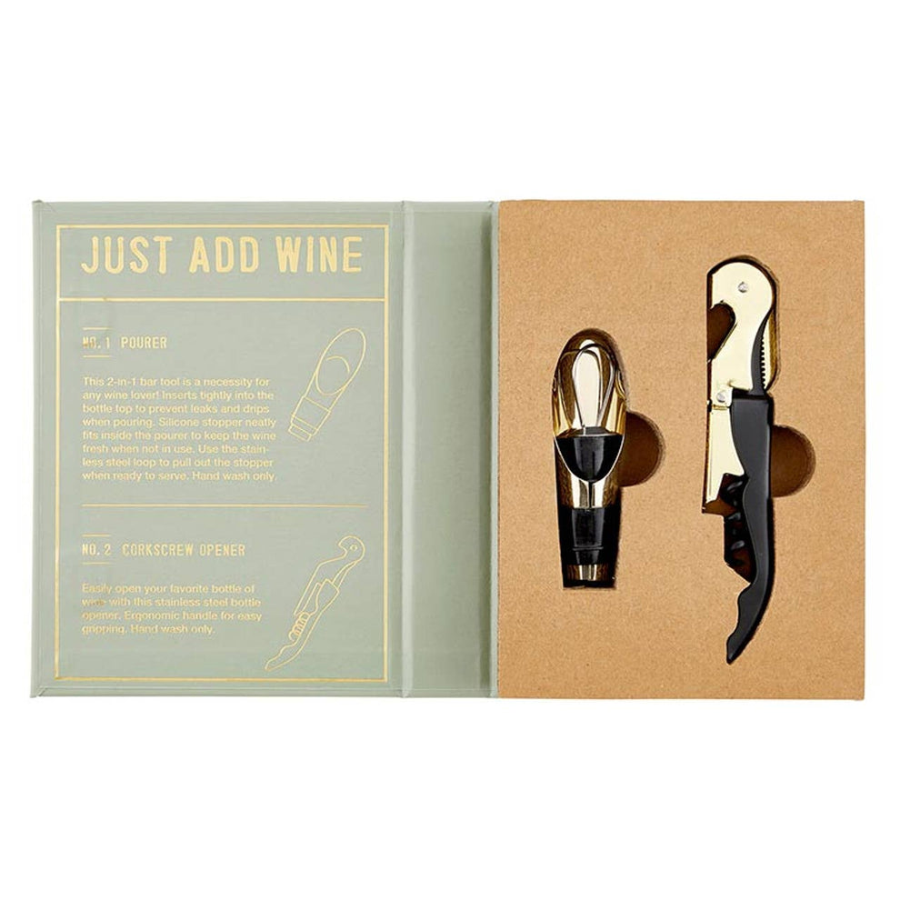 Santa Barbara Design Studio by Creative Brands - Wine Serving Set Book ...