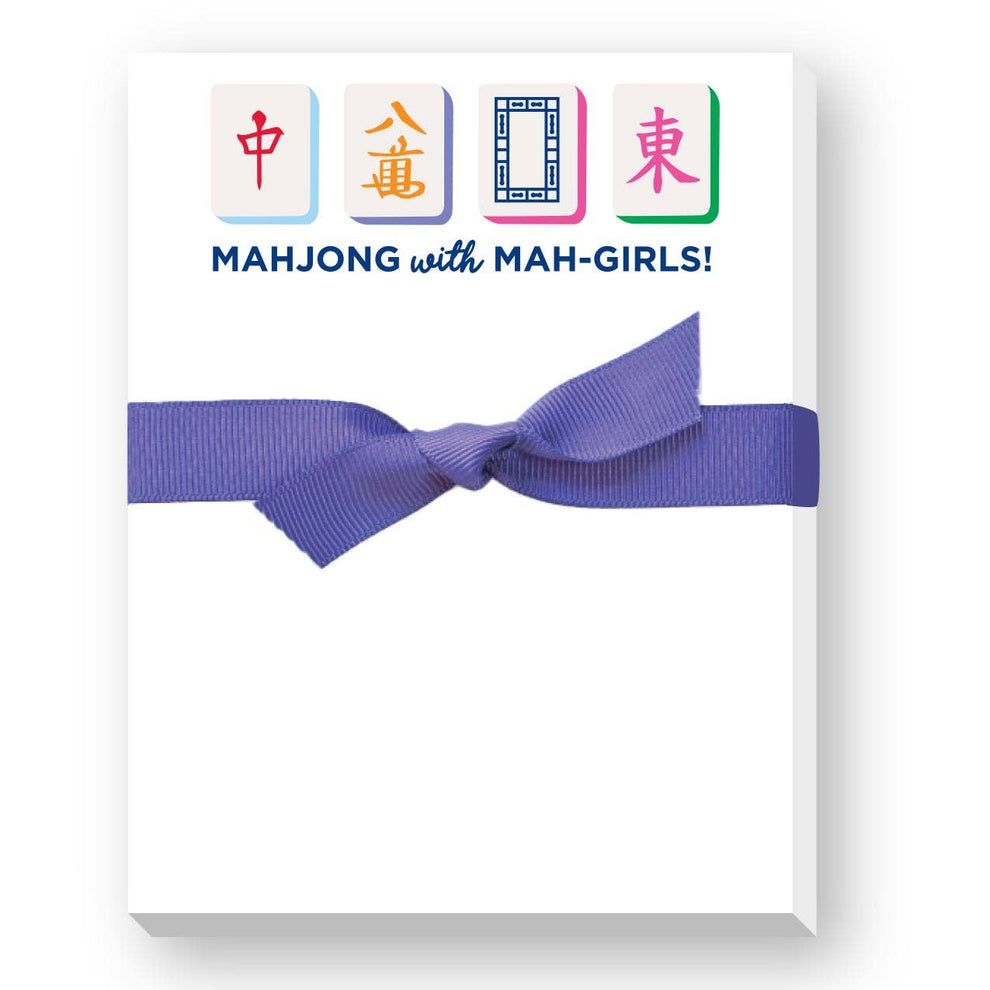 Donovan Designs - MAHJONG WITH MAH-GIRLS MINI NOTEPAD – Well Gifted